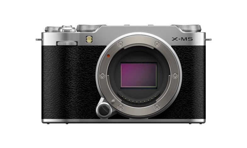 Fujifilm X-M5 tělo stříbrná aFoto.cz