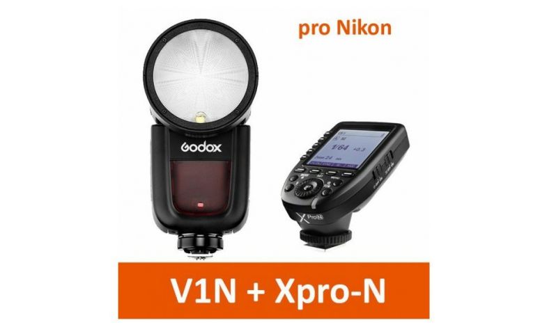 Godox V1C pro Canon + Xpro-C řídící jednotka aFoto.cz
