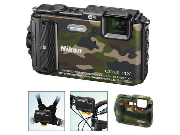 Nikon Coolpix AW130 Outdoor kit aFoto.cz