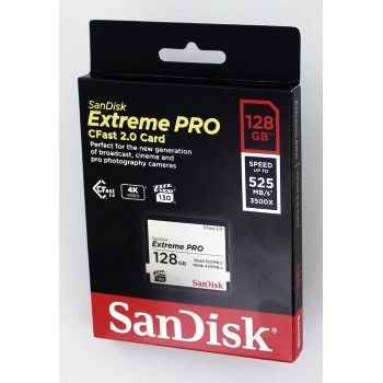SanDisk Extreme Pro CFAST 2.0 128GB 525MB/s VPG130 aFoto.cz